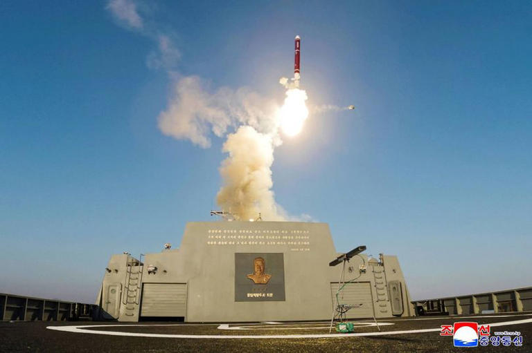 Kim Jong Un sparks WW3 panic after firing mystery projectile into ocean
