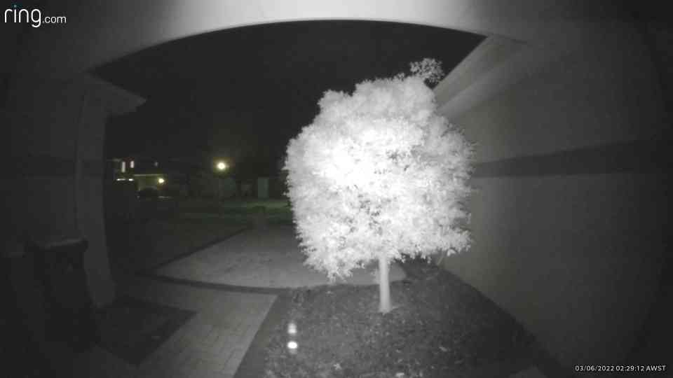 Strange light anomaly caught on camera