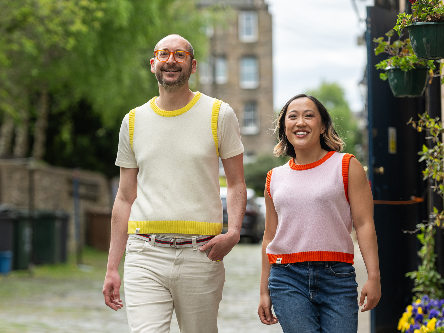 Edinburgh knitwear brand launches innovative custom collection