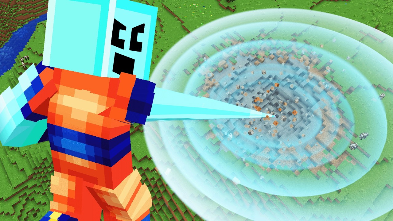 Punching one million times unlocks incredible powers in Minecraft