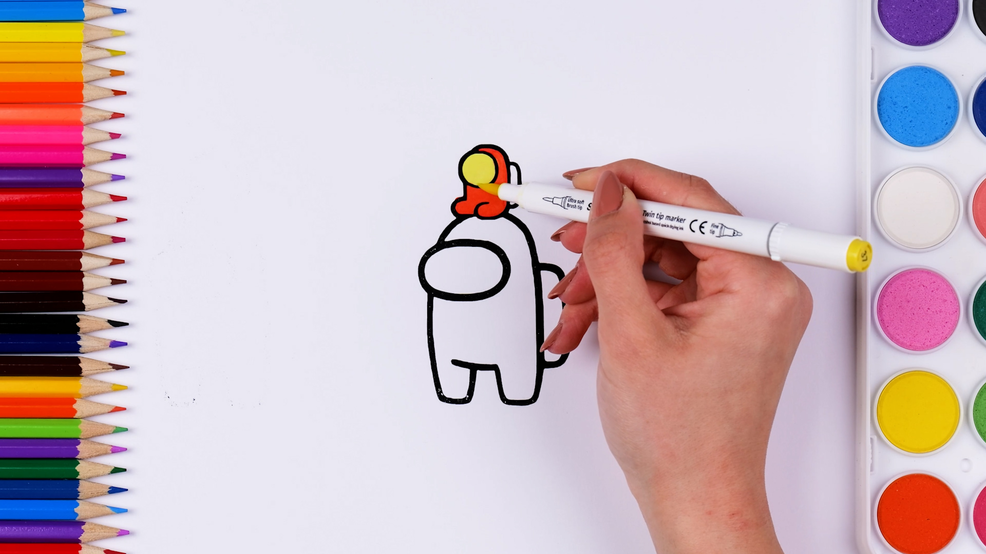 Creatief plezier bij het leren van kleuren
