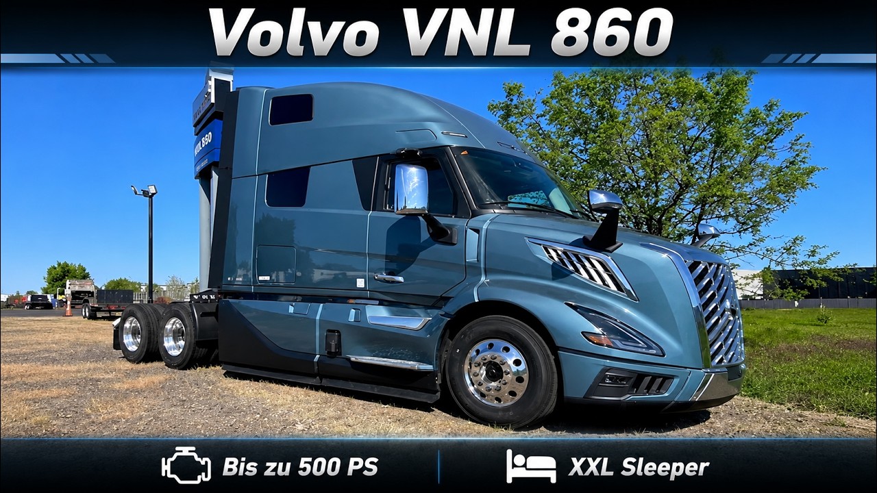 2027 Volvo VNL 860: Langstrecken-Truck mit bis zu 500 PS