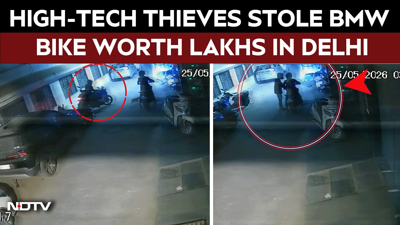 Delhi theft | BMW bike stolen in minutes from outside a home in Delhi’s ...