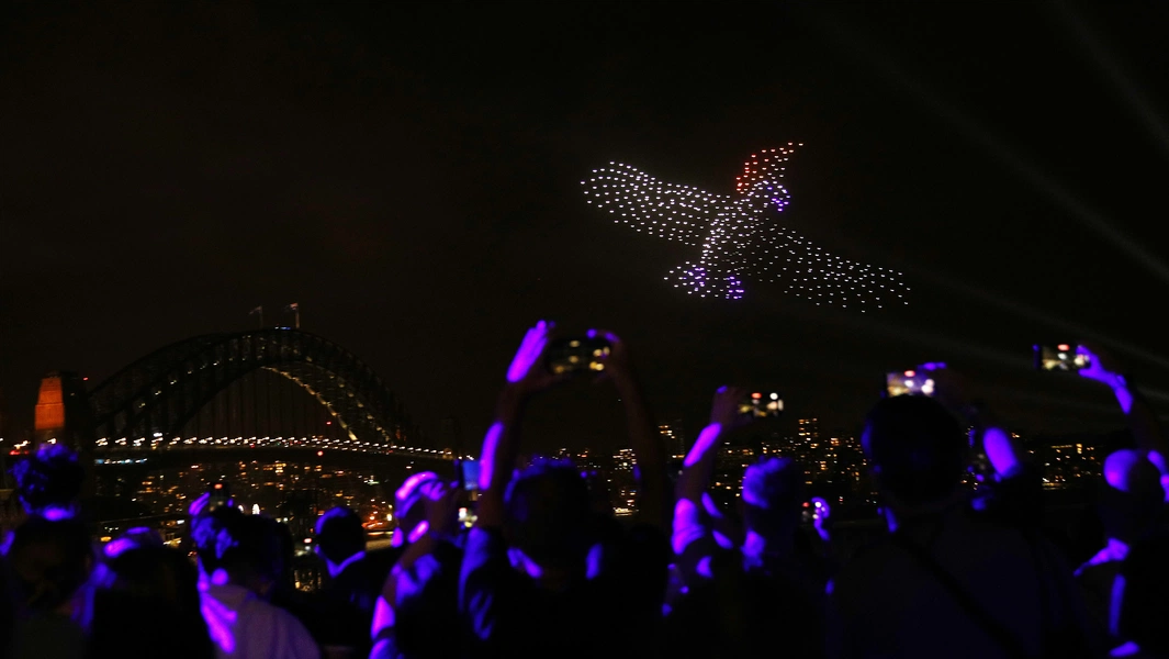 Vivid Sydney cancels drone shows after 89 fall into harbour