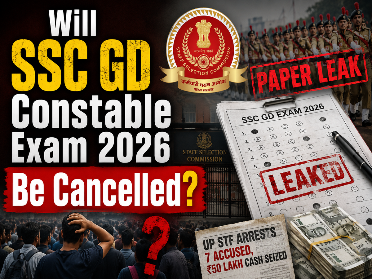 After NEET controversy, will SSC GD constable exam 2026 be cancelled ...