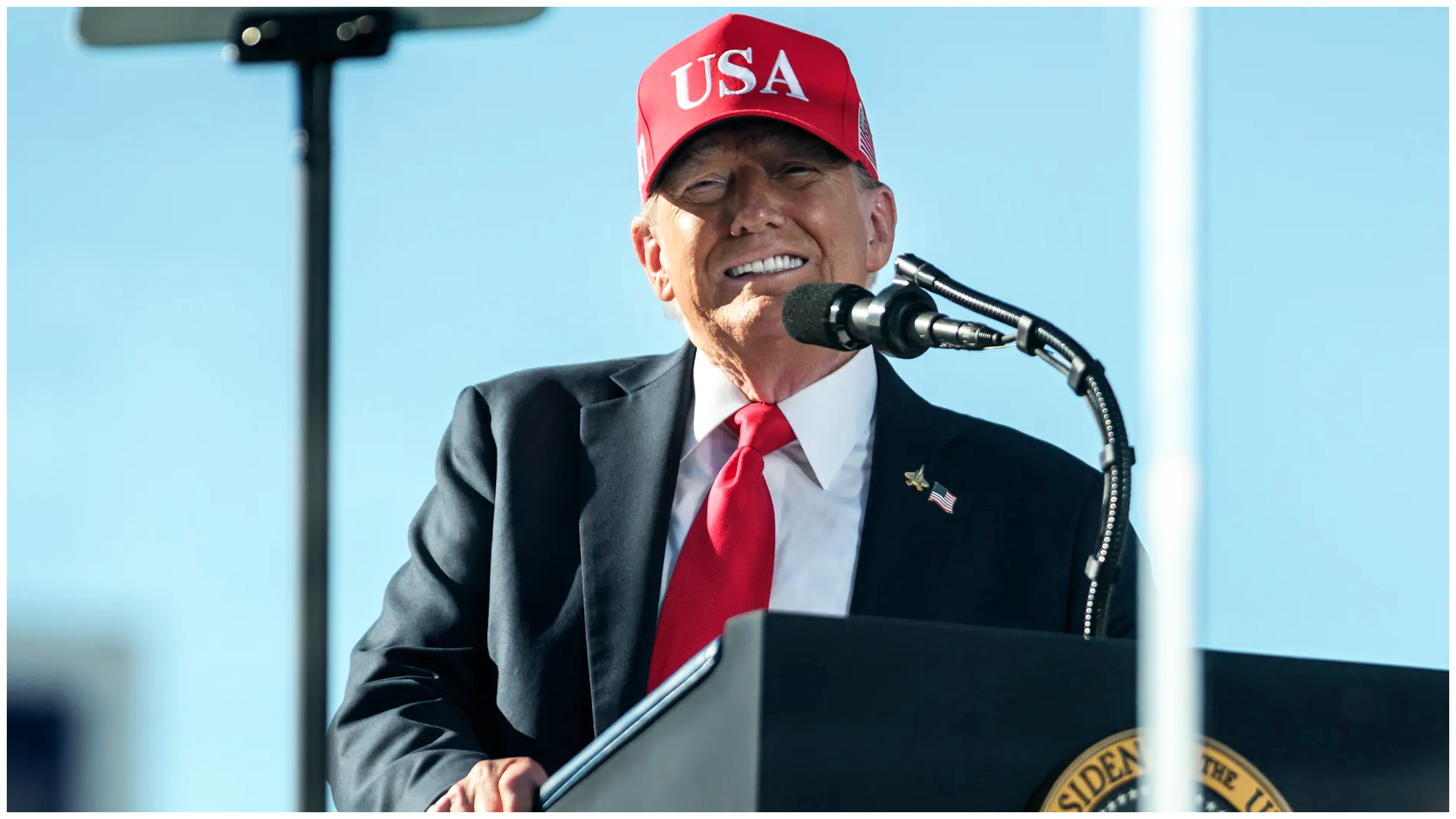 Trump under fire for Memorial Day message focused on political rivals