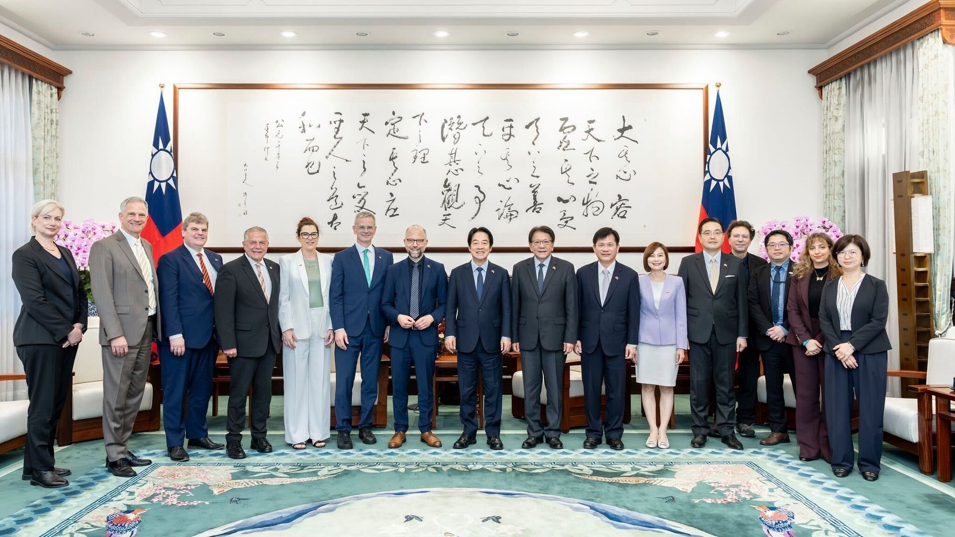 Taiwan: Lai Ching-te empfängt deutsche Bundestagsdelegation