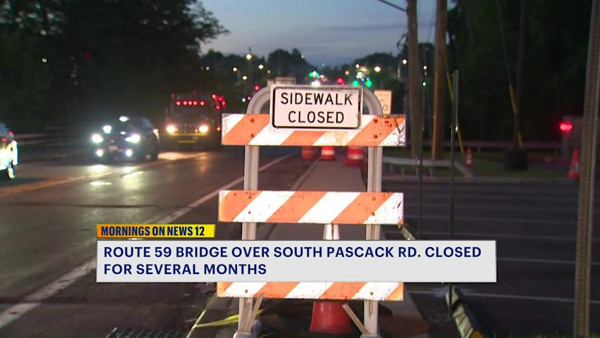 Route 59 bridge closure to impact traffic in Spring Valley for months