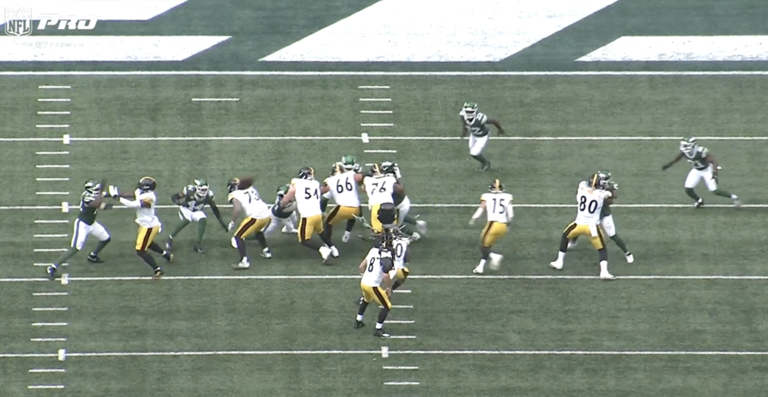 One random Steelers play: It’s duo, I think