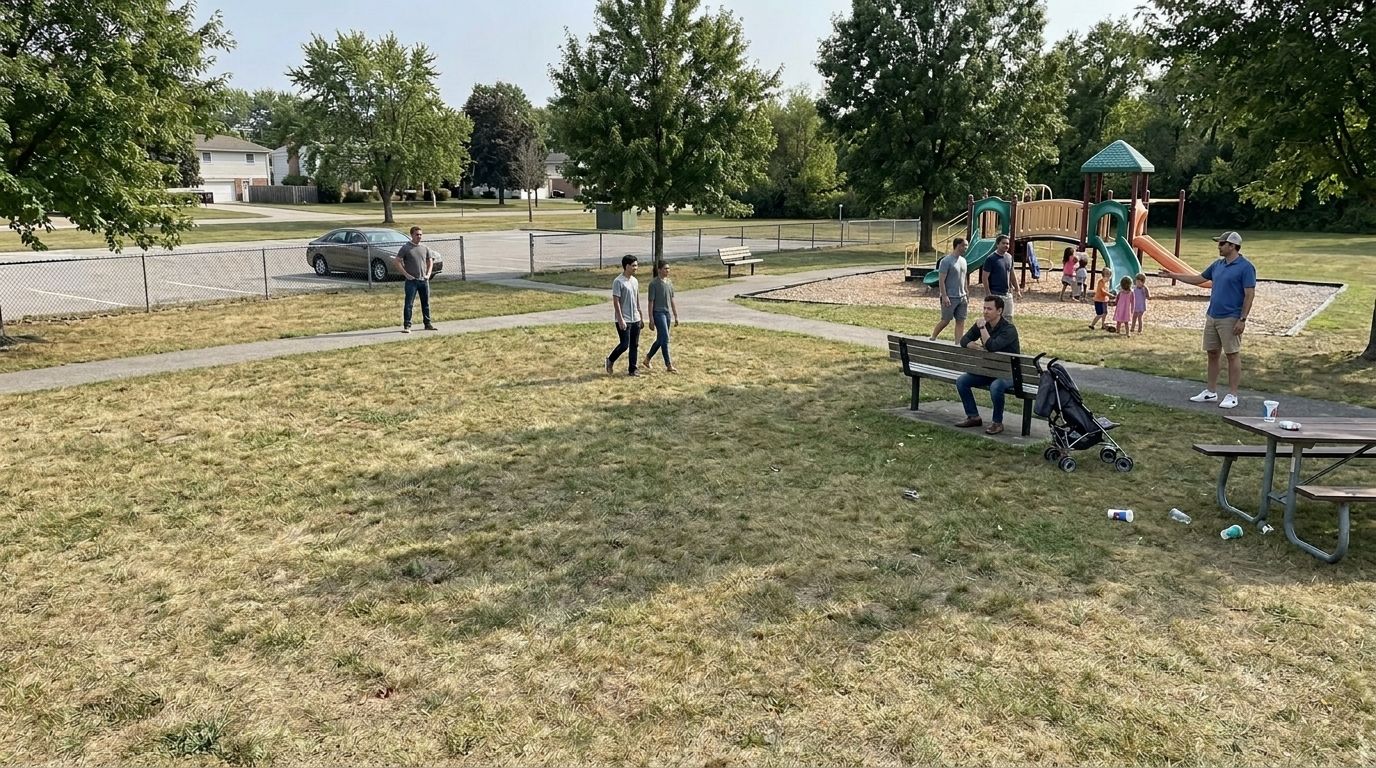 When park time split a family in two