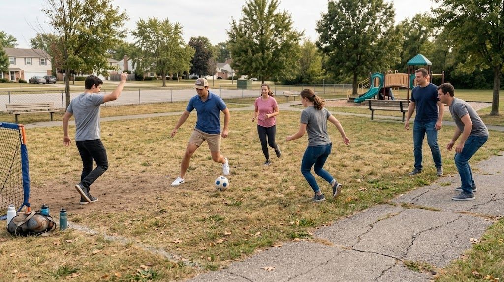 When park time split a family in two
