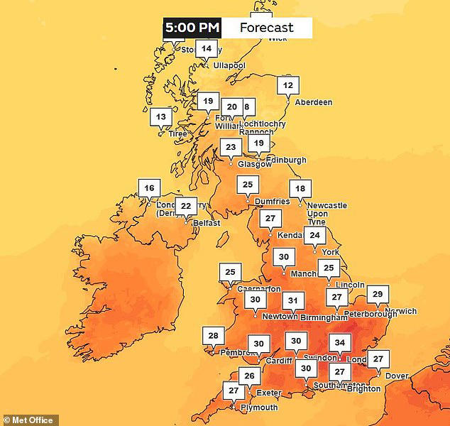 Think this is bad? Scientists predict how hot UK could get this summer ...