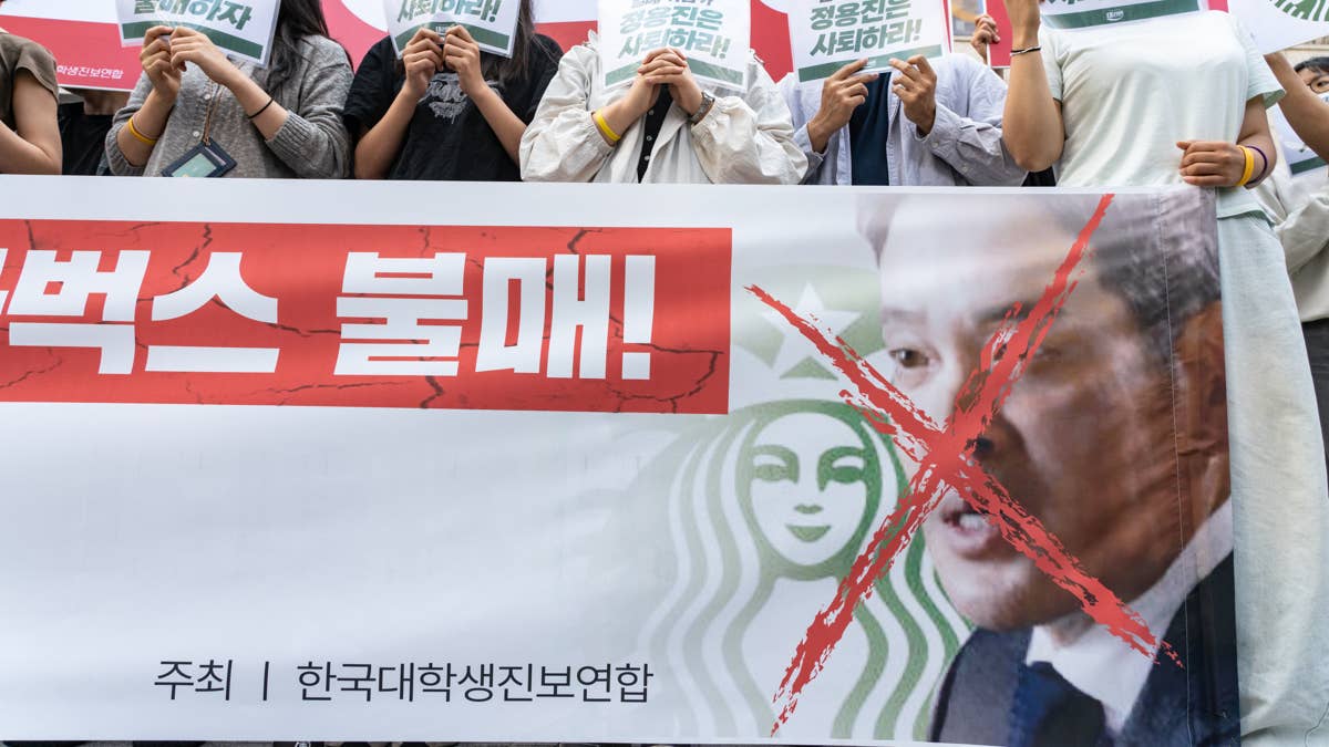Starbucks South Korea faces backlash for offensive 'Tank Day' marketing ...