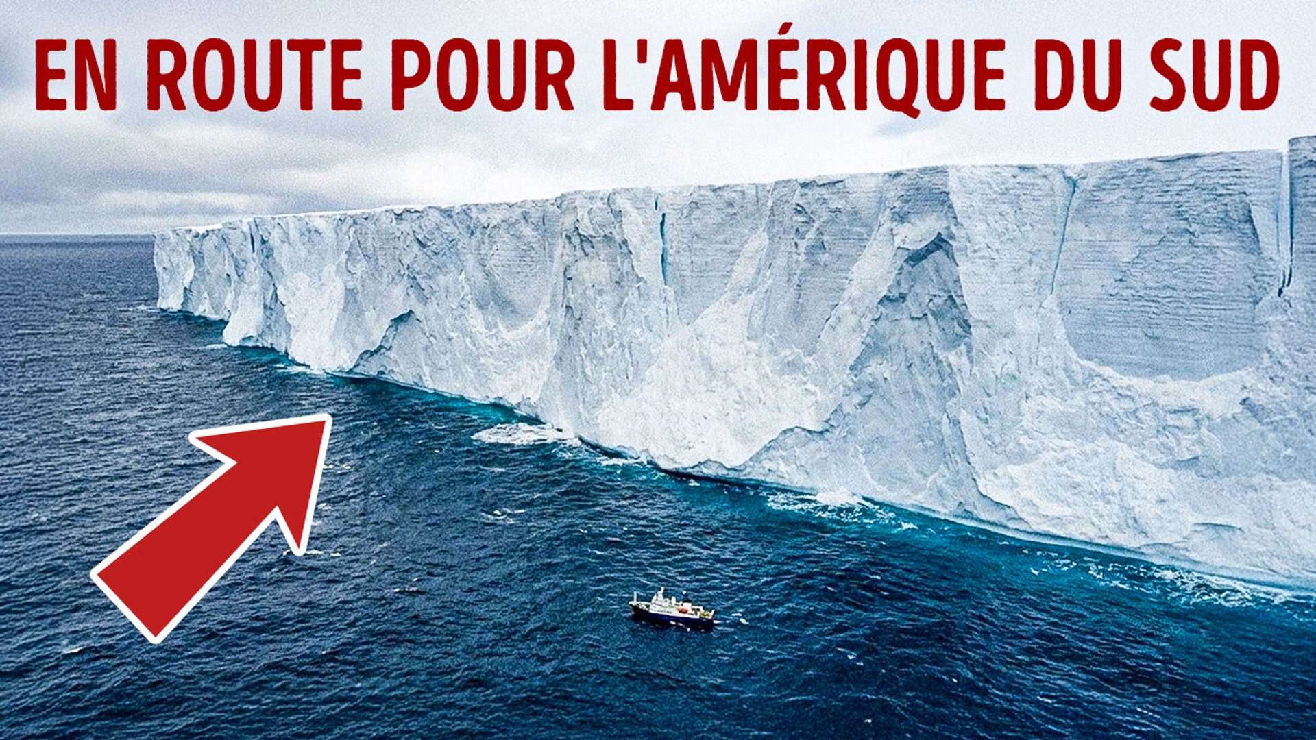 Un iceberg colossal en route vers nous!