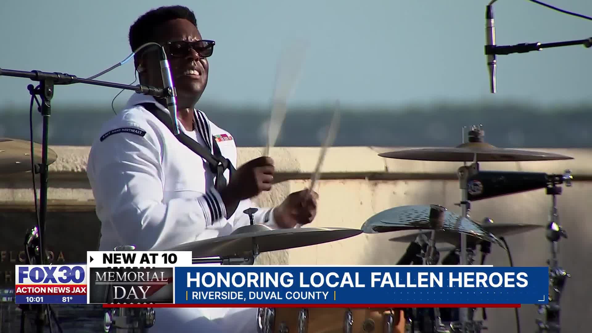 Local heroes honored at Jacksonville’s Memorial Park