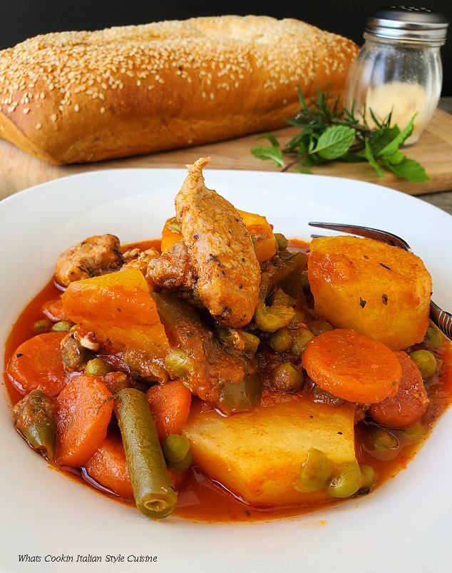 Simple stew with any meat