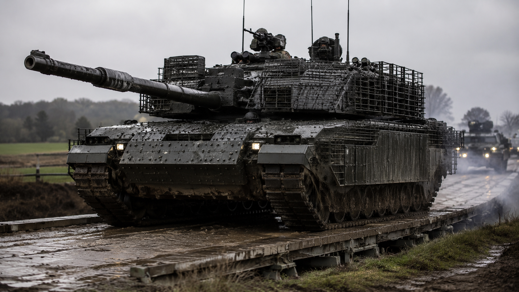 Challenger 2 Megatron’s heavy armor comes with a cost