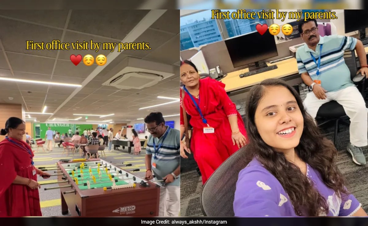 "We finally made it": Woman's emotional video of taking parents to ...