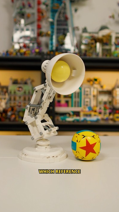 LEGO Ideas Pixar lamp hidden references revealed