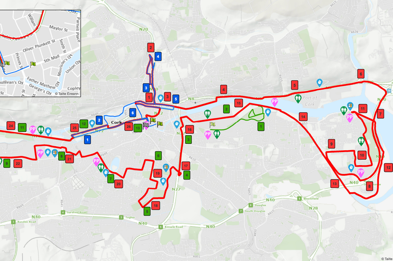 All the road closures and public transport changes for the Cork City ...