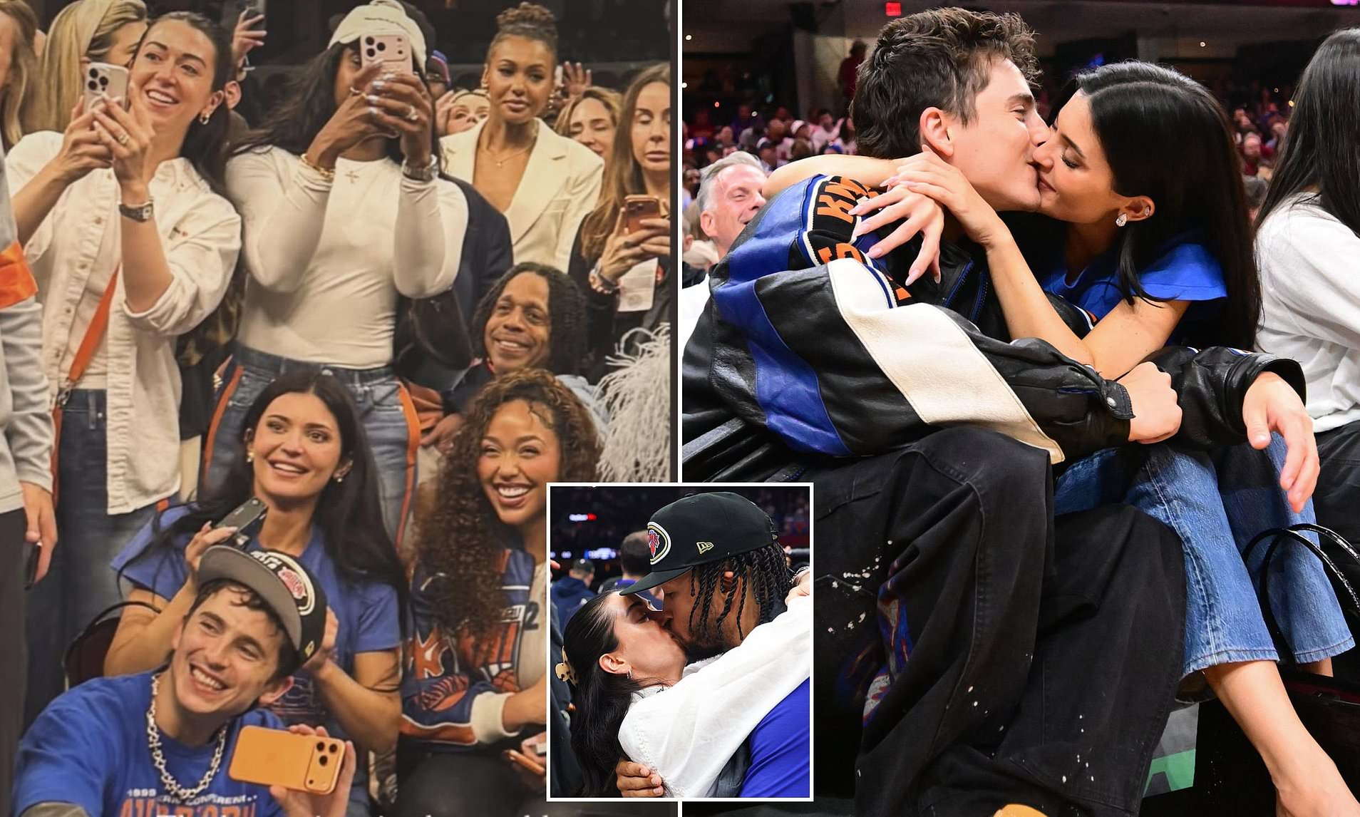 Knicks WAGs party with Kylie Jenner and Timothee Chalamet after ...