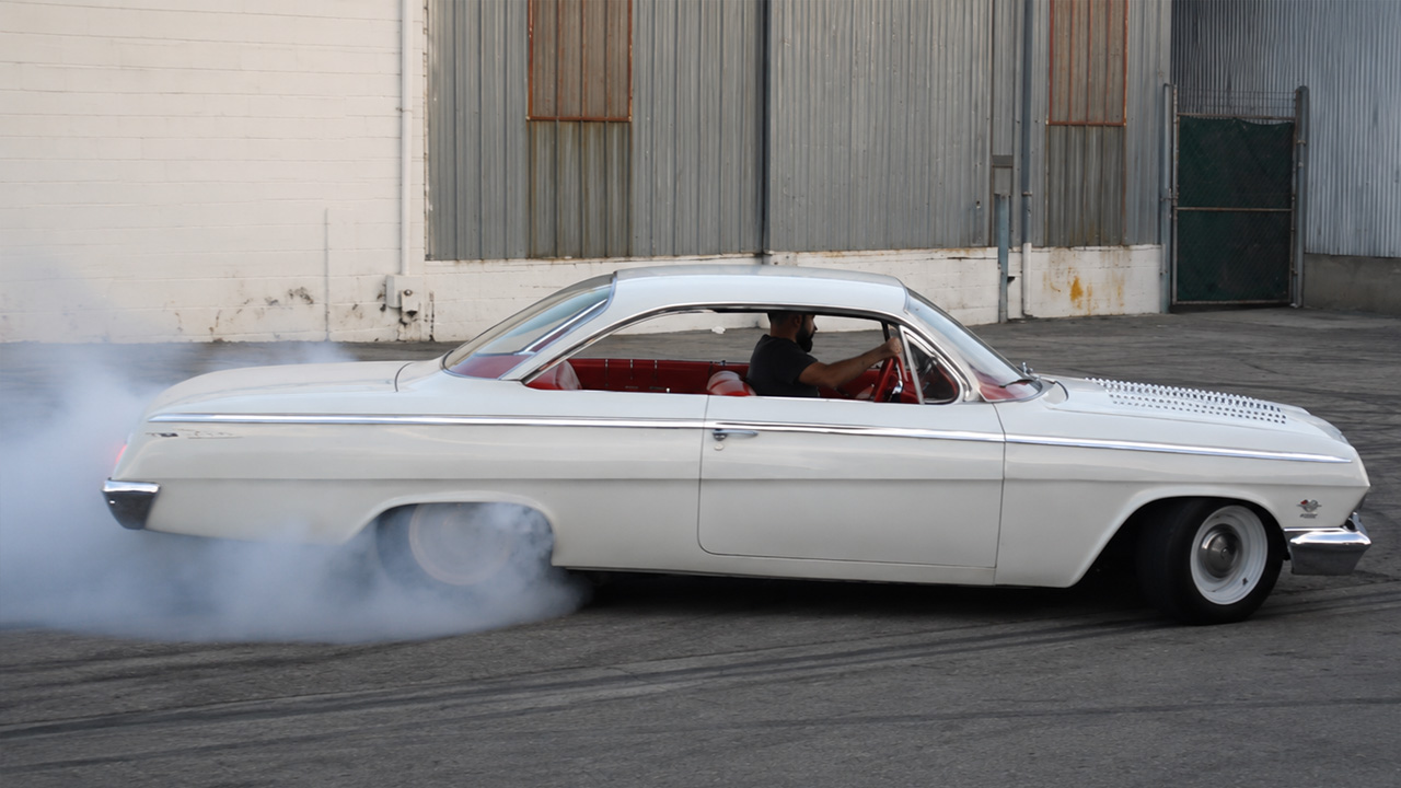 Sleeper vintage Bel-Air turns cruiser into smoke show