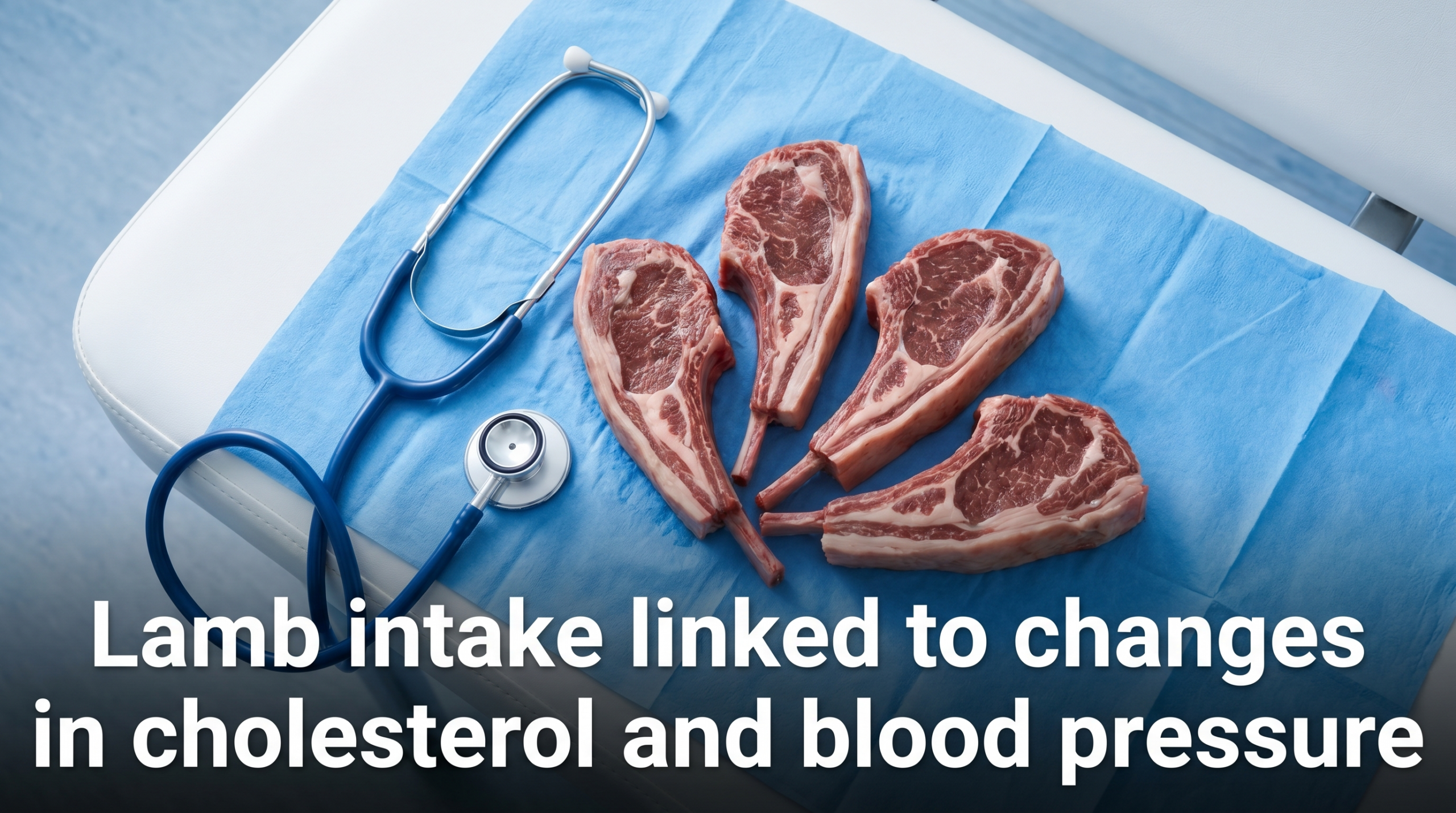 Lamb intake linked to changes in cholesterol and blood pressure