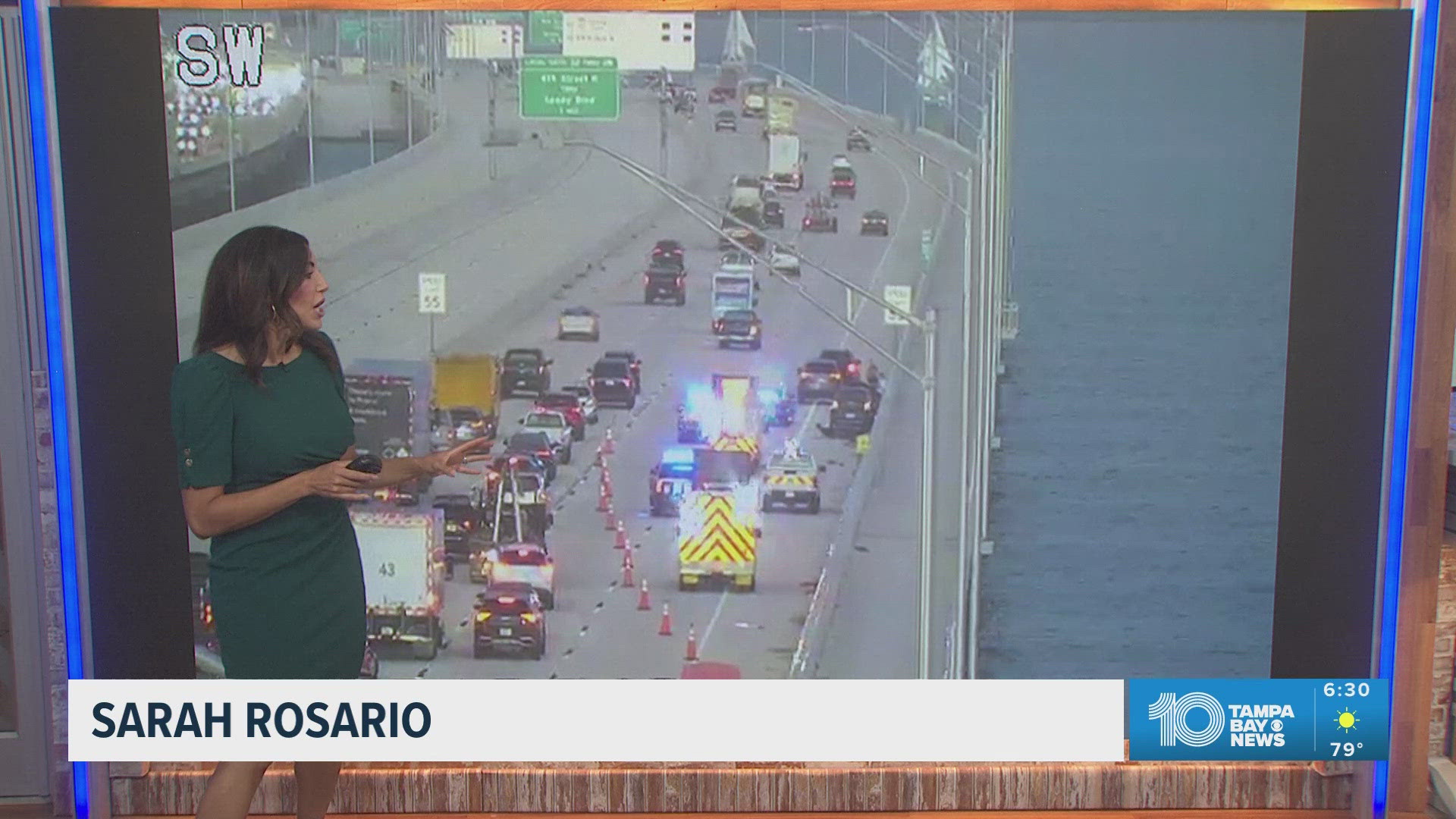 A fatal wreck on the westbound side of the Howard Frankland Bridge is ...