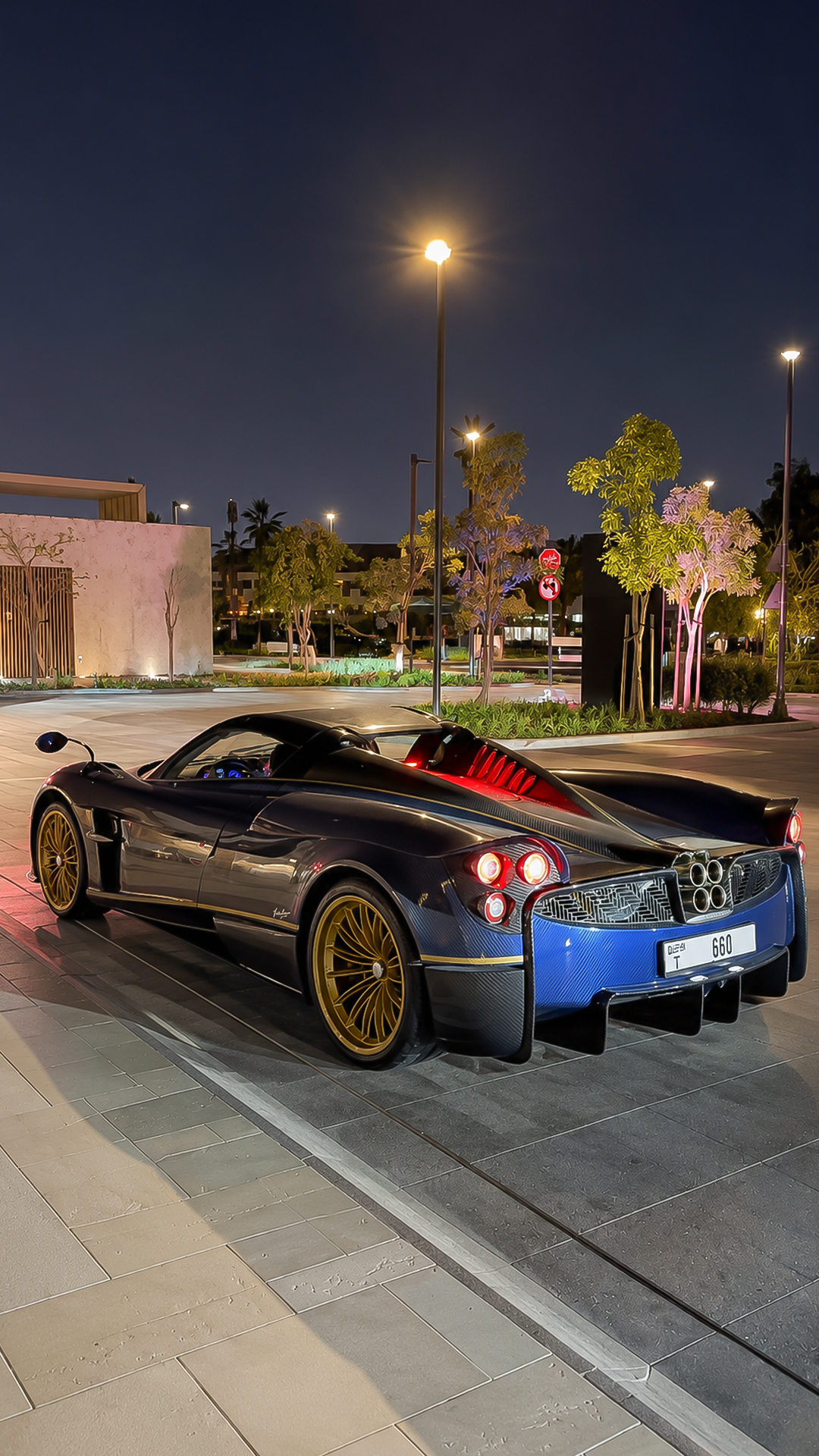 Pagani Huayra roadster showing the art side of hypercars