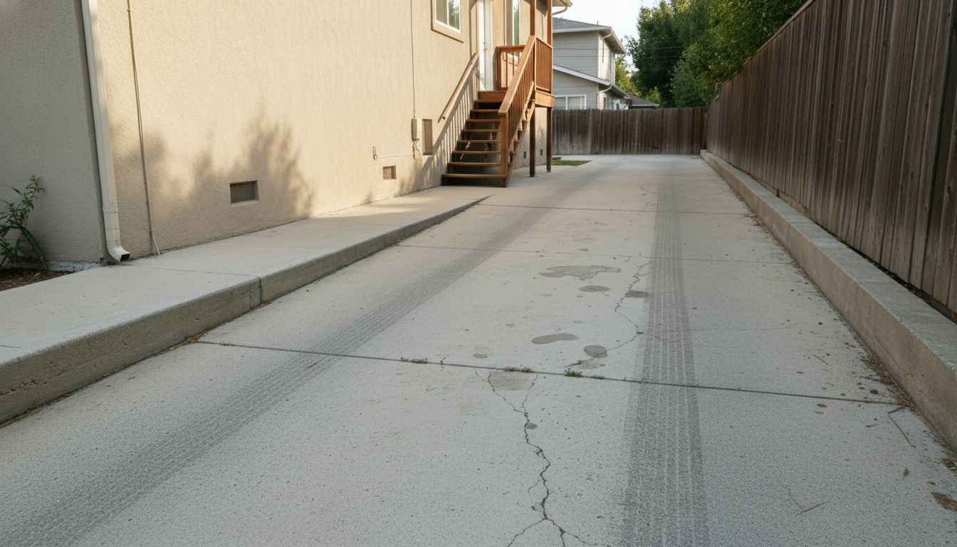 A driveway dispute turned into a perfectly legal fence