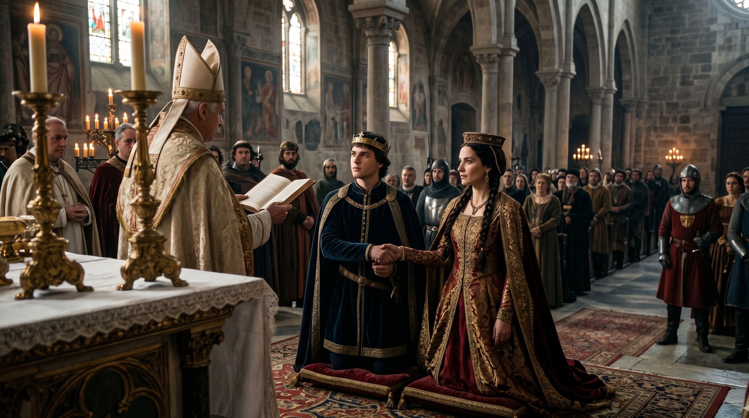 Frederick was 14 when he married a 30-year-old queen then power changed ...
