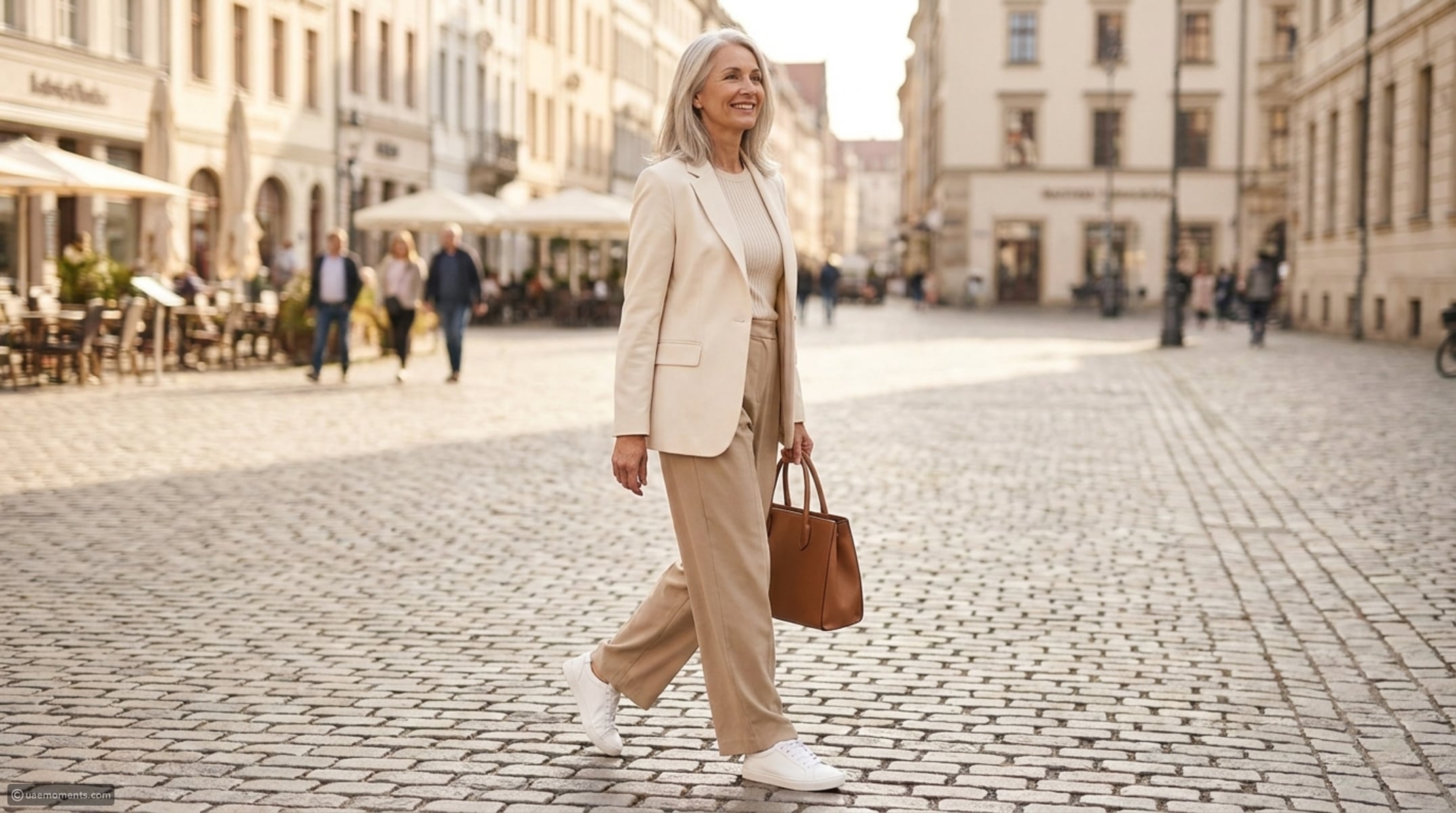 How fashion lovers over 50 are styling wide-leg pants with trending shoes