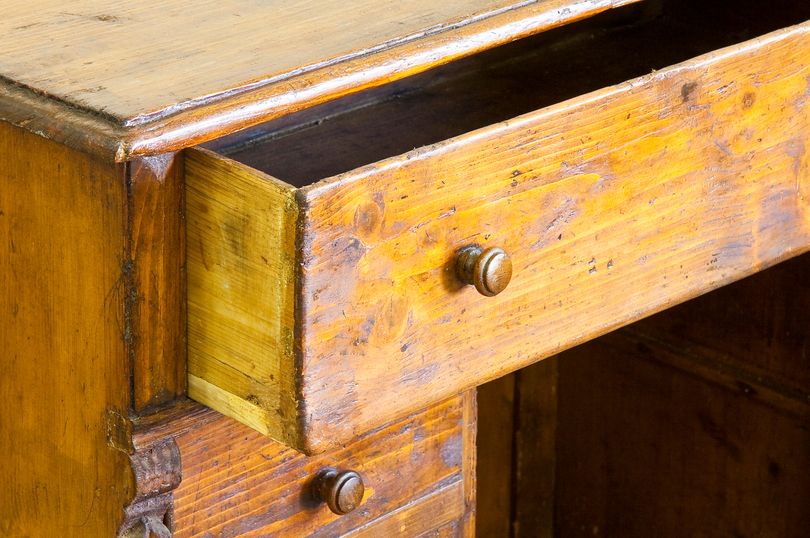 We bought an old dresser and couldn't believe what was hidden inside