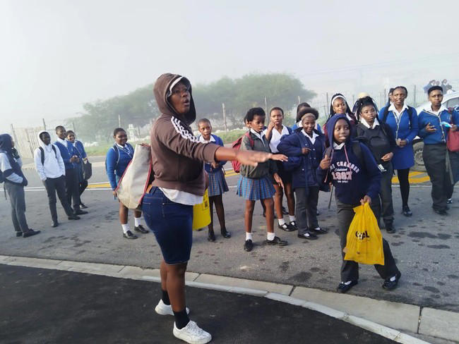 Parents take a stand at Lower Cross Roads High School as principal ...
