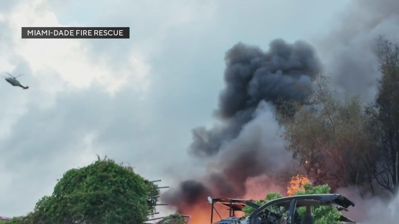 Crews work throughout the night to contain massive 6-alarm junkyard ...