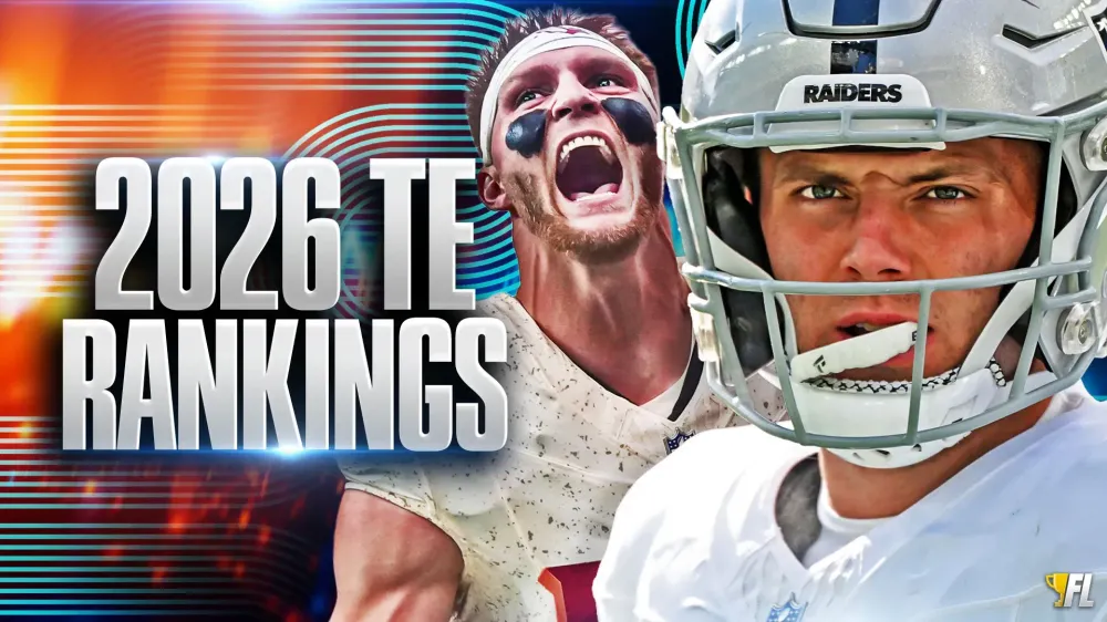 Fantasy football tight end rankings for 2026: Brock Bowers, Tucker ...