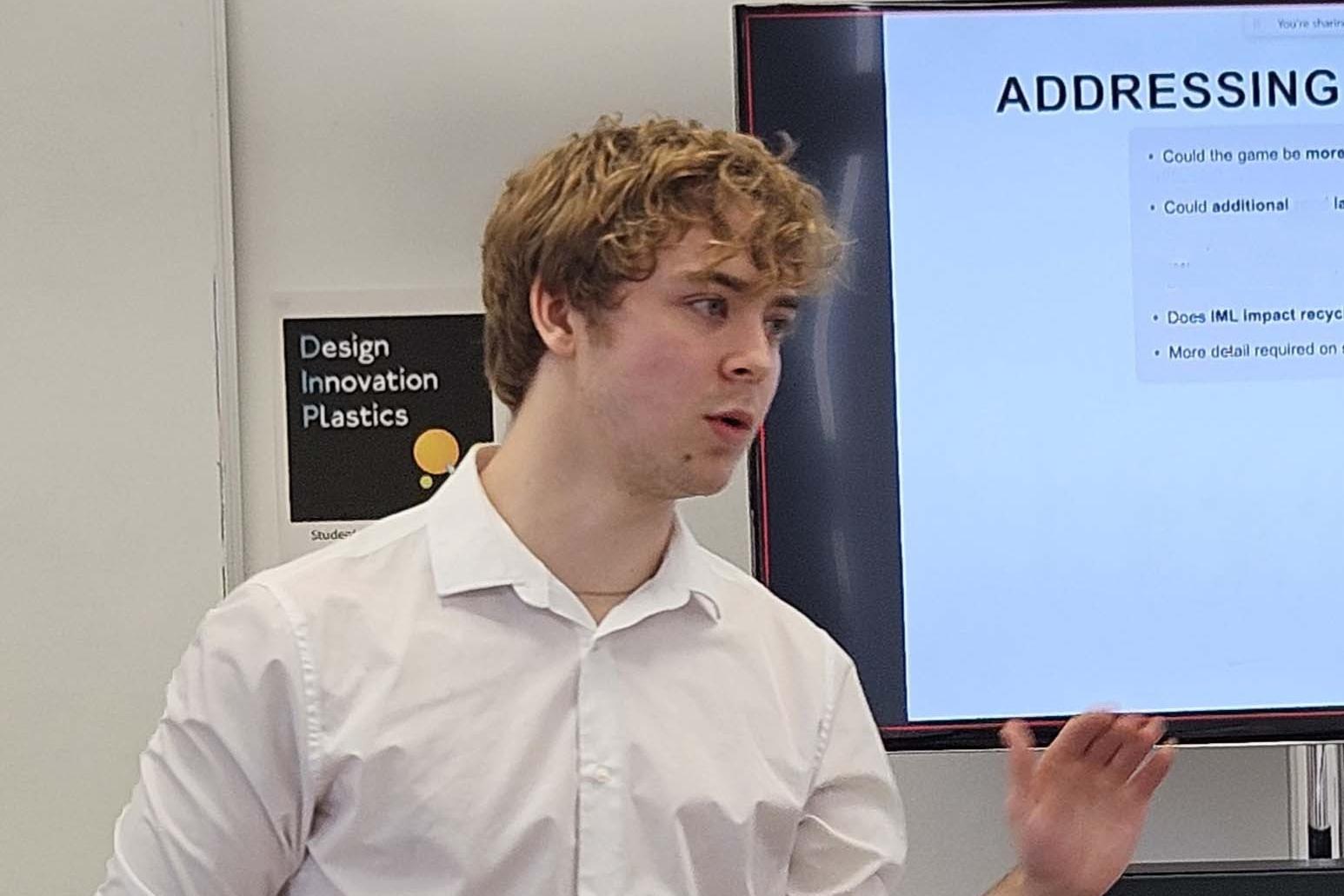 Morpeth student makes final of national design competition