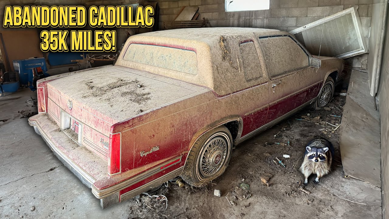 Abandoned Cadillac Coupe DeVille gets stunning 21-year transformation