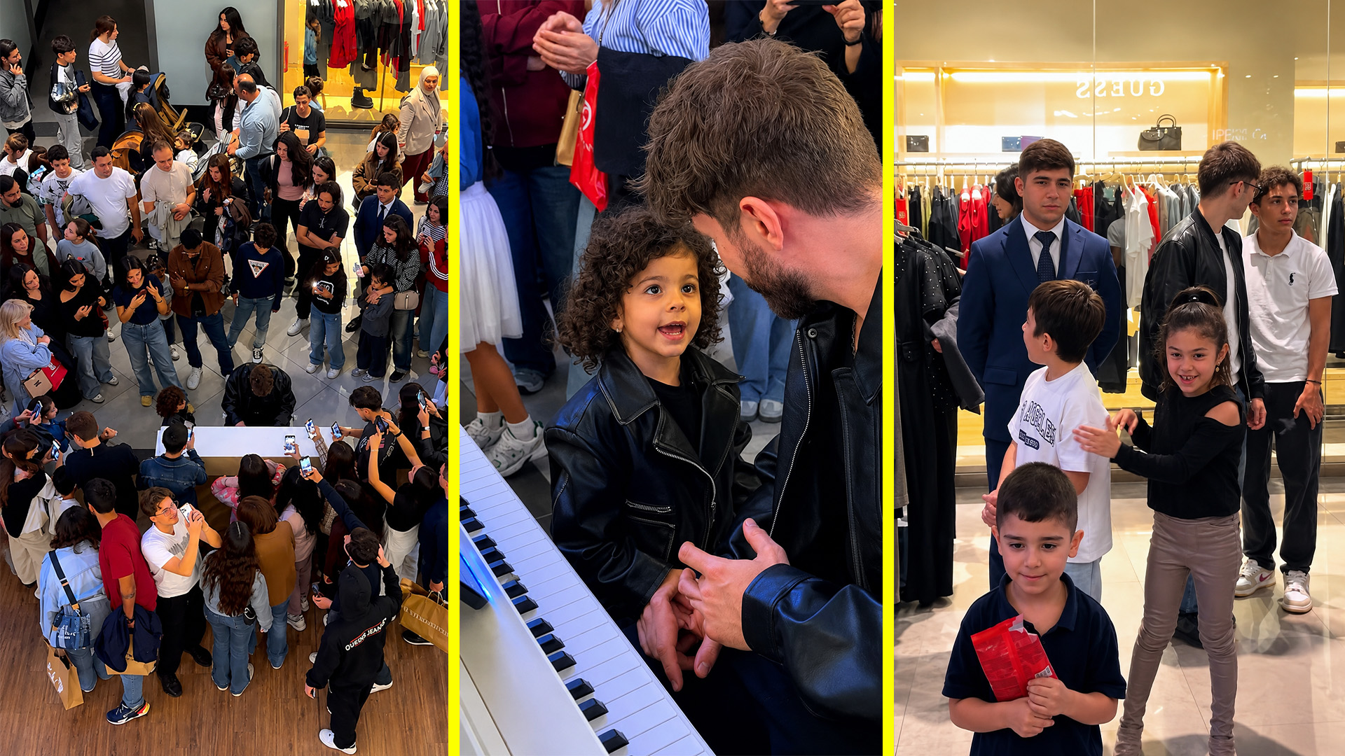 A 4-year-old joined my piano performance in Azerbaijan