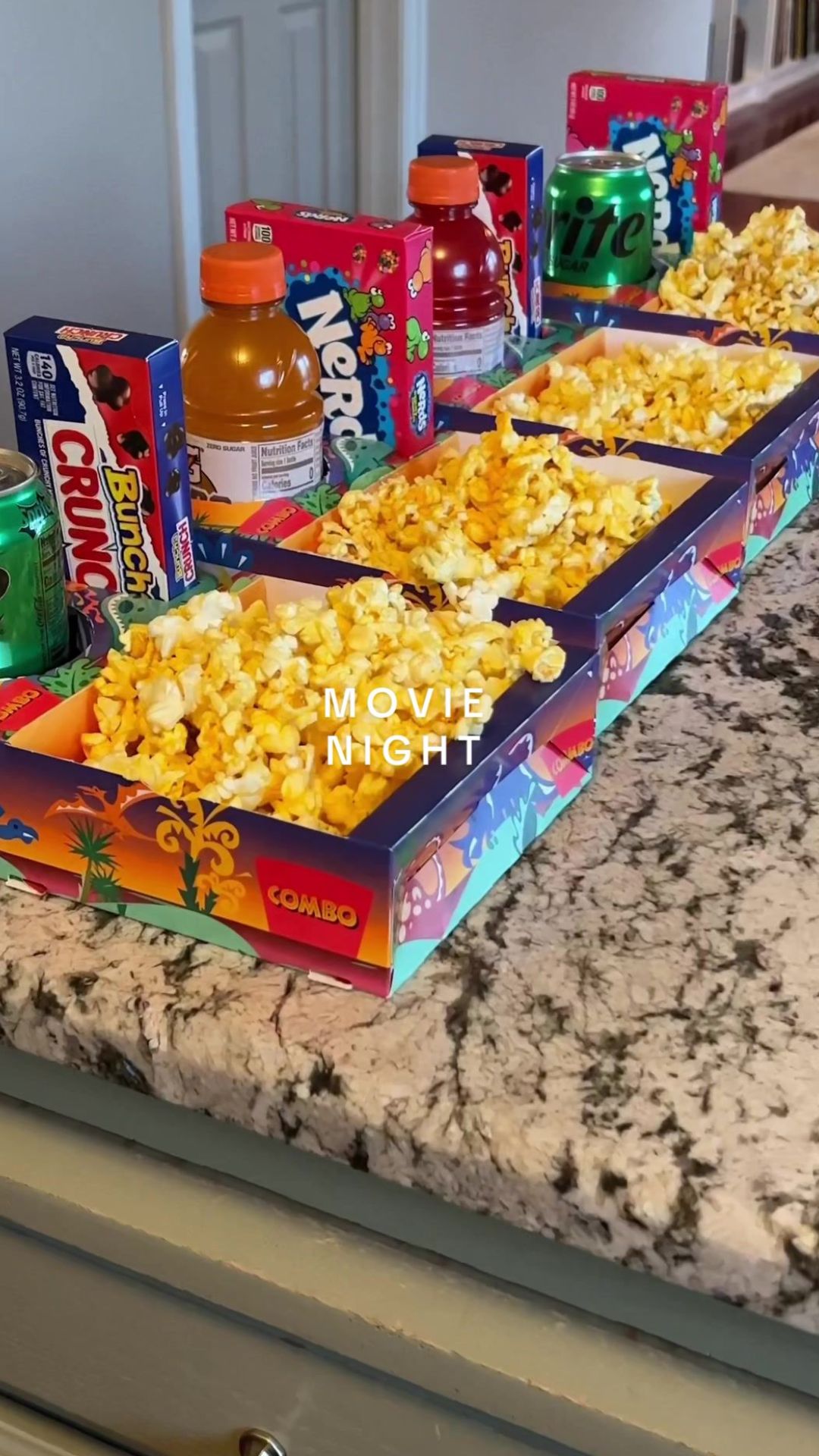 ASMR movie night: Relaxing POV with snacks and sounds
