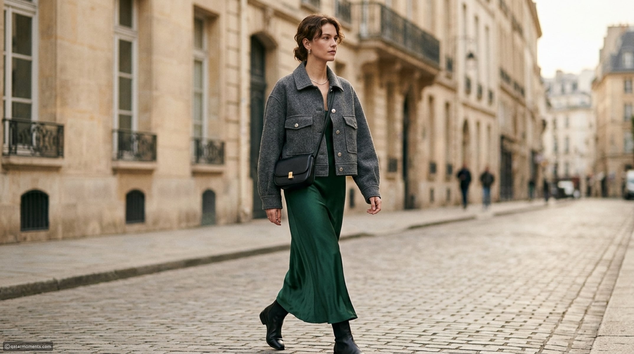 The trendiest way to wear a cropped jacket in 2026 isn’t with high ...
