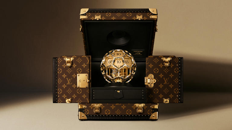 Louis Vuitton marks 10-year UNICEF partnership with soccer ball clock