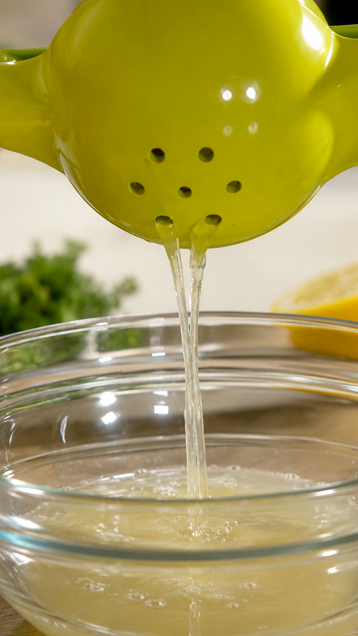 How to prepare a lighter dressing for crisp lettuce wedges