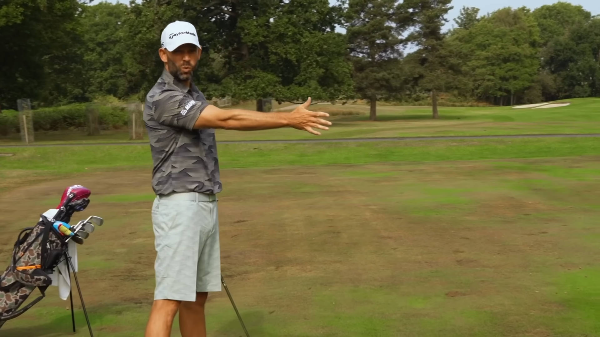 Watch what happens when the elbow stays forward
