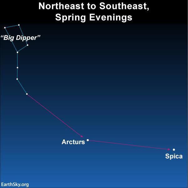 Watch Spica shine brightly beside the moon in a spectacular display ...