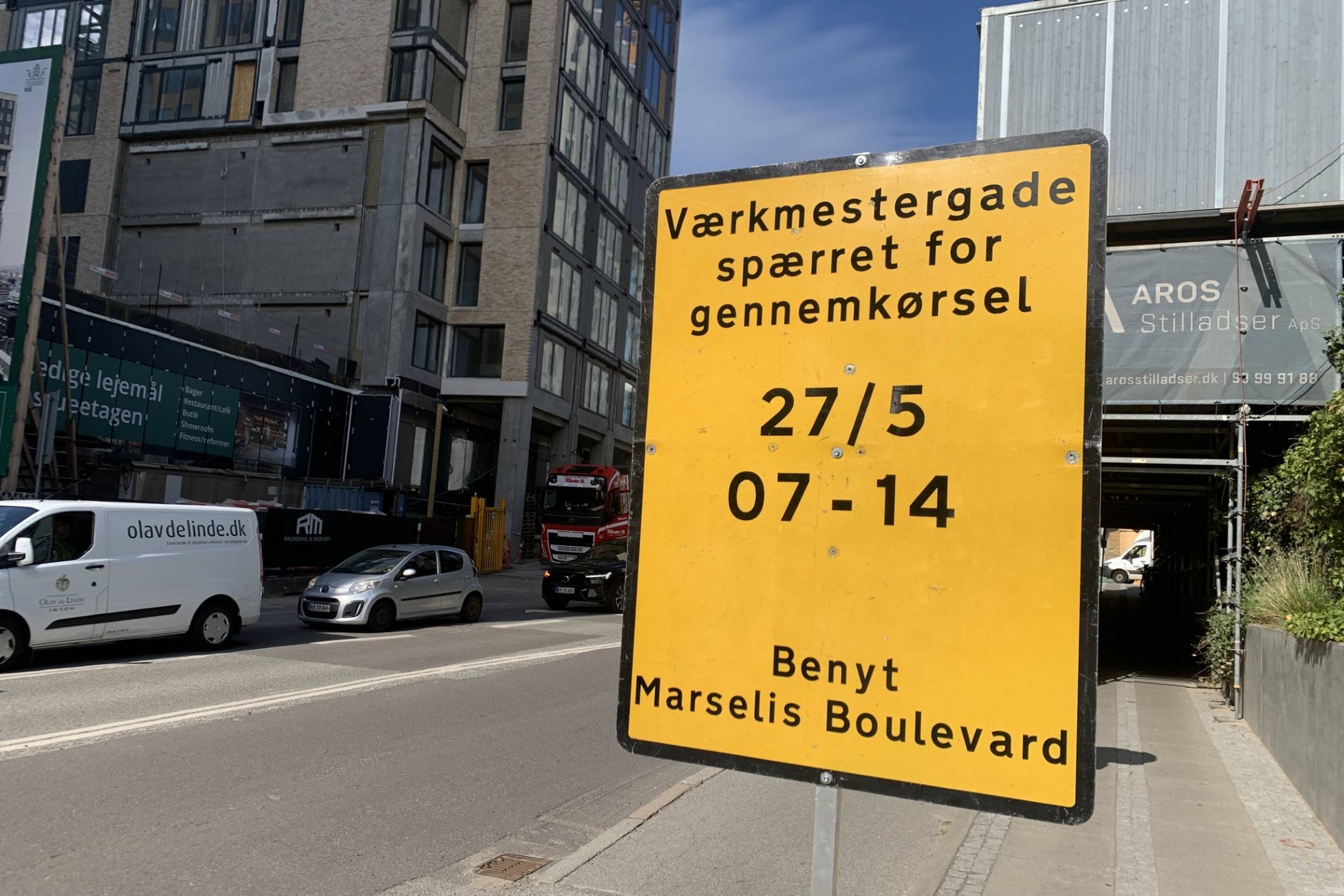 Populær smutvej spærres - sådan kommer du ind til Bruuns Galleri i morgen