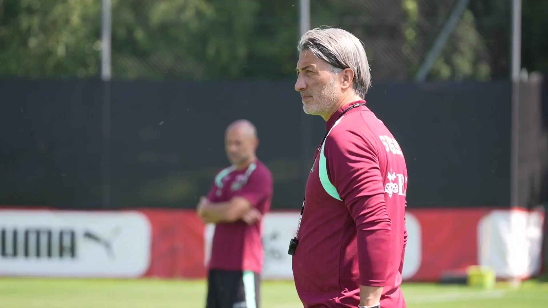 Deuxième jour d'entraînement pour l'équipe de Suisse à Saint-Gall