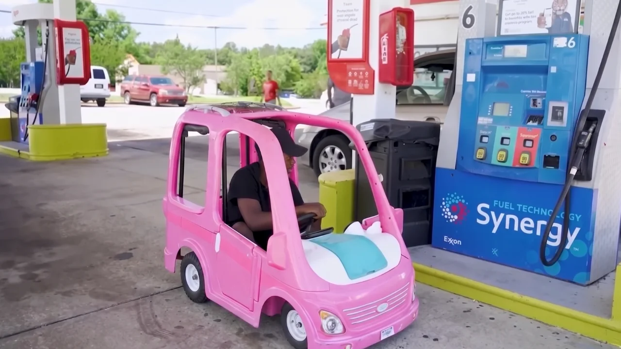 Georgia man who's had enough of high gas prices builds mini car that ...