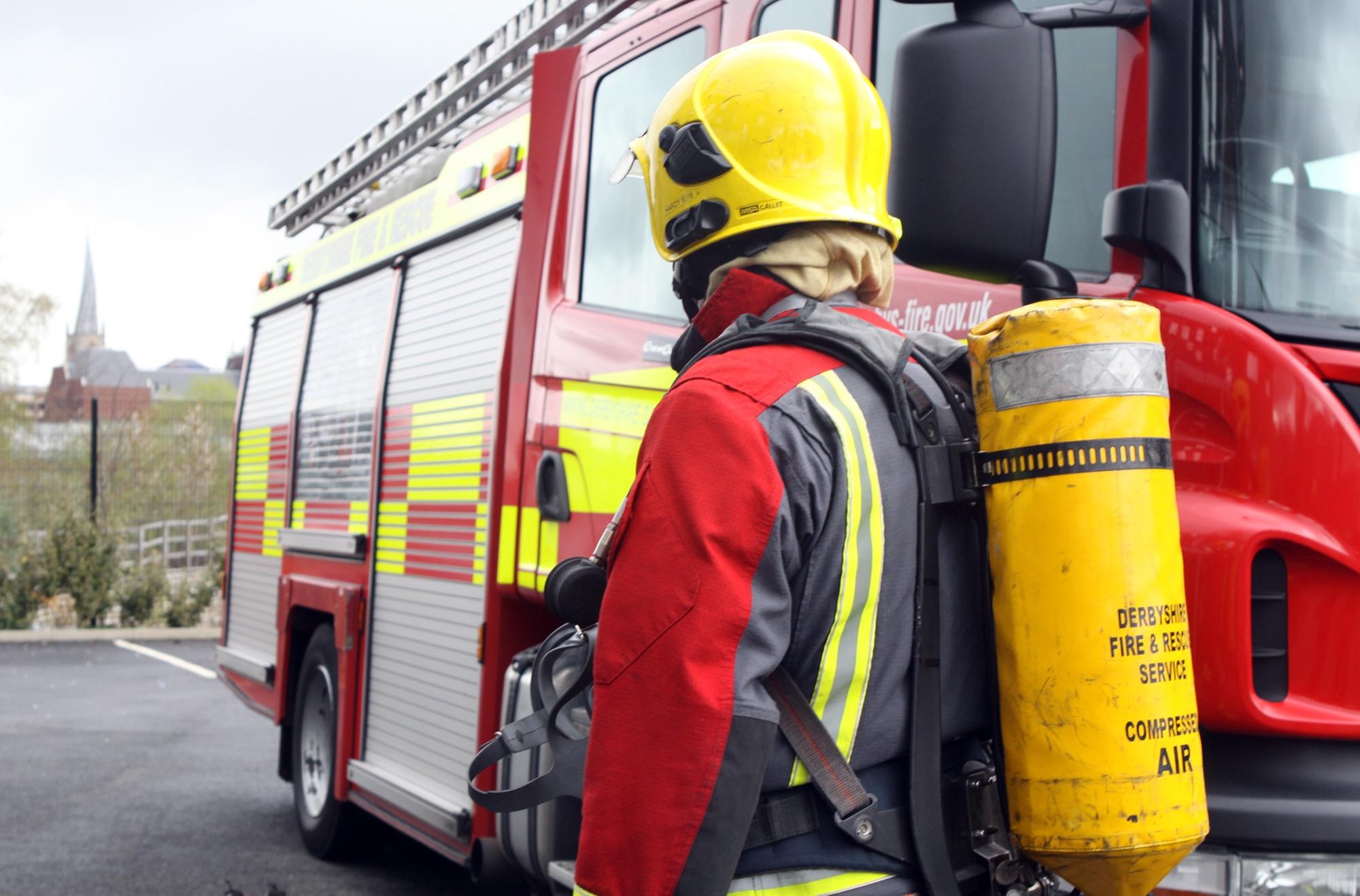 Firefighters tackle vehicle and horse box blaze in Colne in early hours ...