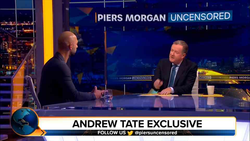 Women belong to men in marriage - Piers Morgan fired back at Andrew Tate